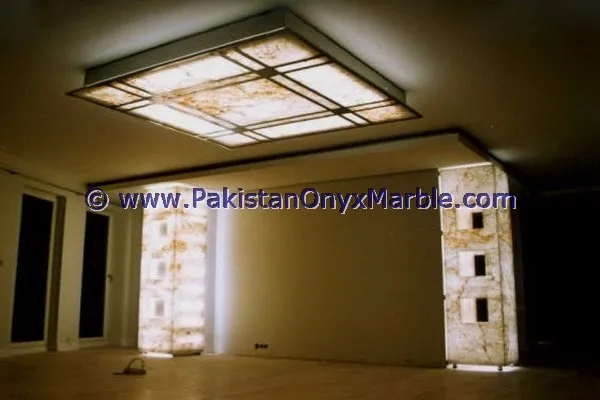 Natural Stone Back Lit Onyx Walls Panels & Ceilings Panels