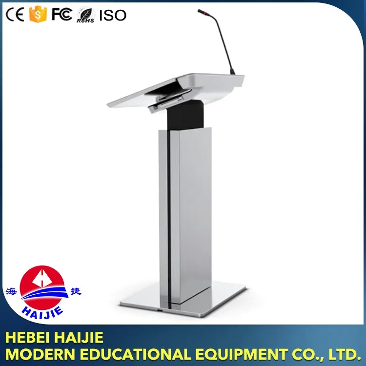 Podio Multimedia De Aluminio Para Educación,Pantalla Táctil Digital ...