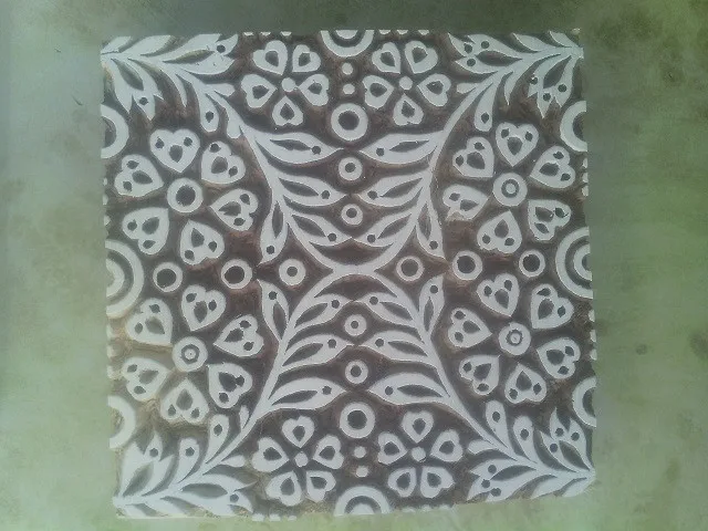 Custom Made,Custom Engraved Wooden Textile Printed Blocks Available In ...