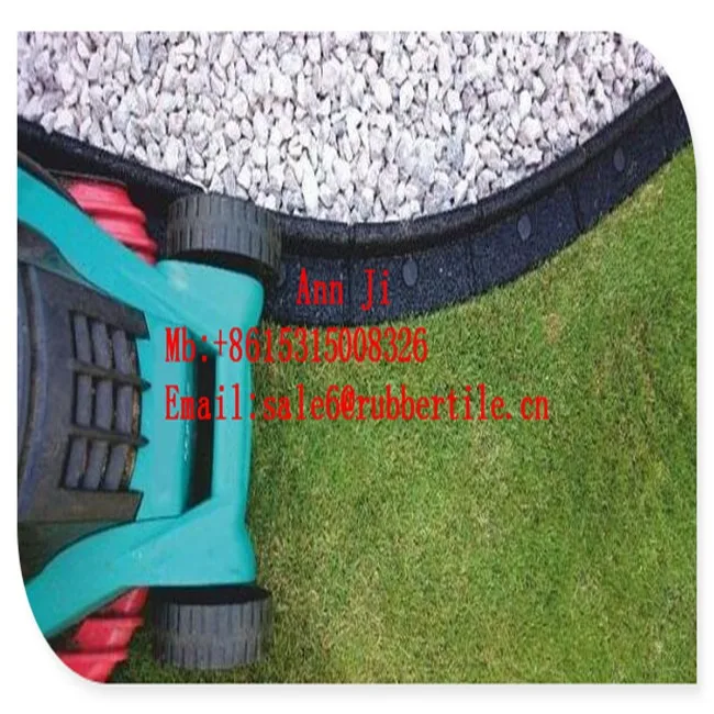 Playground Flexible Edging Garden Rubber Border,Crumb Rubber Edge For ...