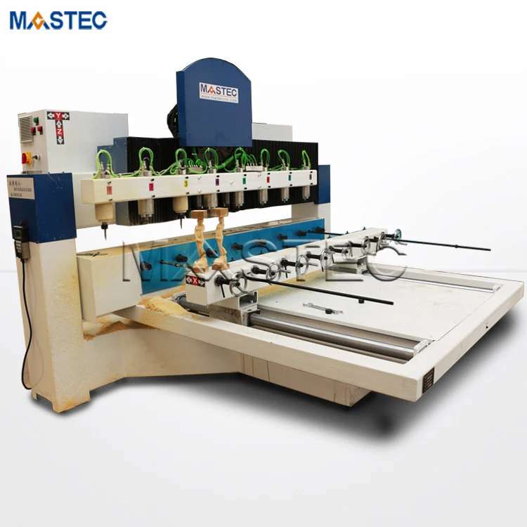 4 Axis 3D CNC Router - High Productivity Engraving Machine