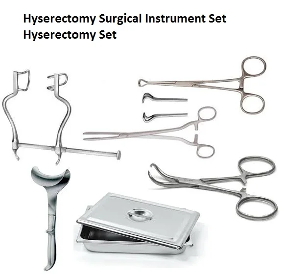 Histerektomi Instrumen Bedah Set Histerektomi Set - Buy Histerektomi ...