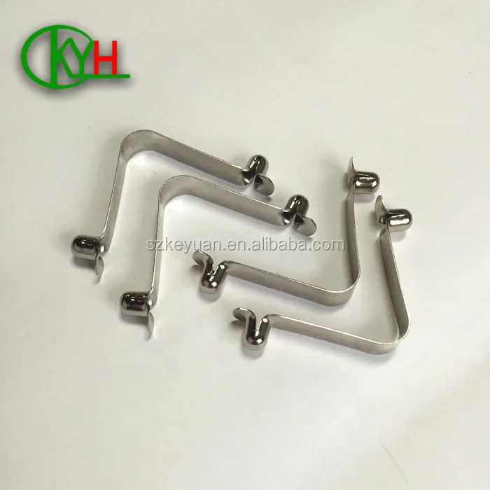 Custom U-shape Steel Flat Metal Spring Clips - Buy Flat Metal Spring ...