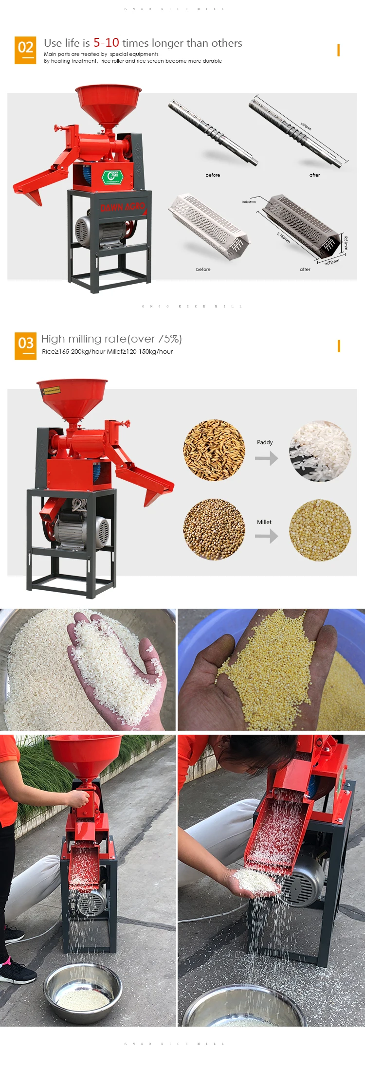 Dawn Agro Mini Rice Mill Machine Milling Paddy Husker Satake Rice ... Dawn Agro Mini Rice Mill Machine Milling Paddy Husker Satake Rice ...