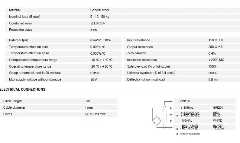 High Precision Bench Scale Weighing Load Cell Single Point Digital Load ...