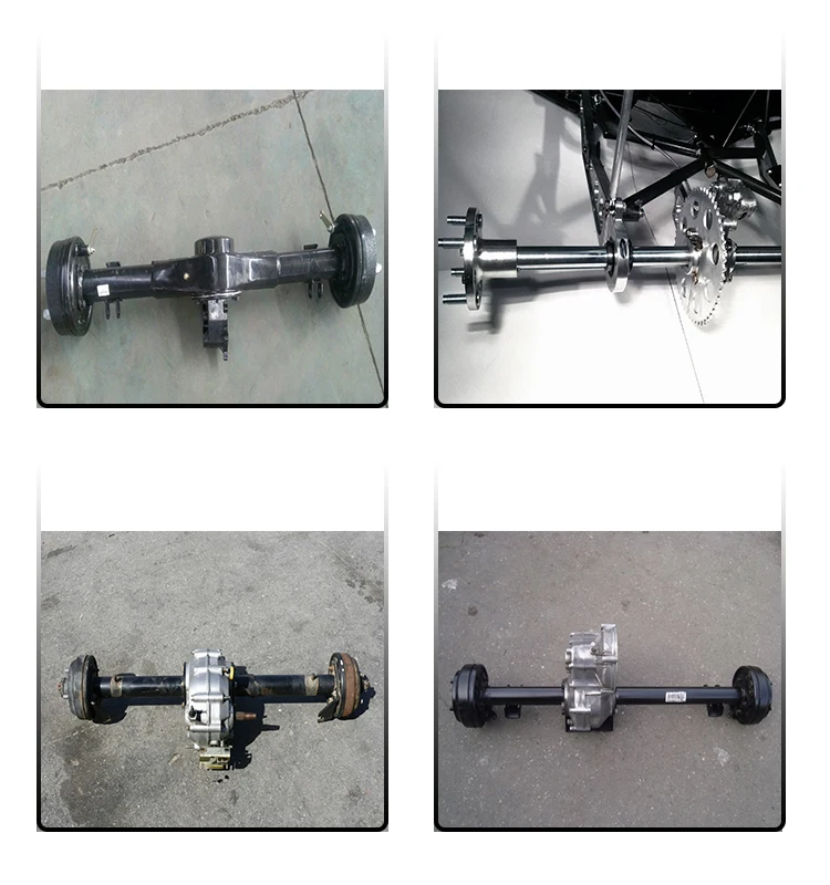 Electric Rear Axle Differential Vehicle Parts Machine Part Assembly ...