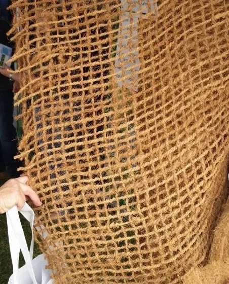 COIR NET/ COCONUT FIBER MESH from Vietnam for Erosion Control