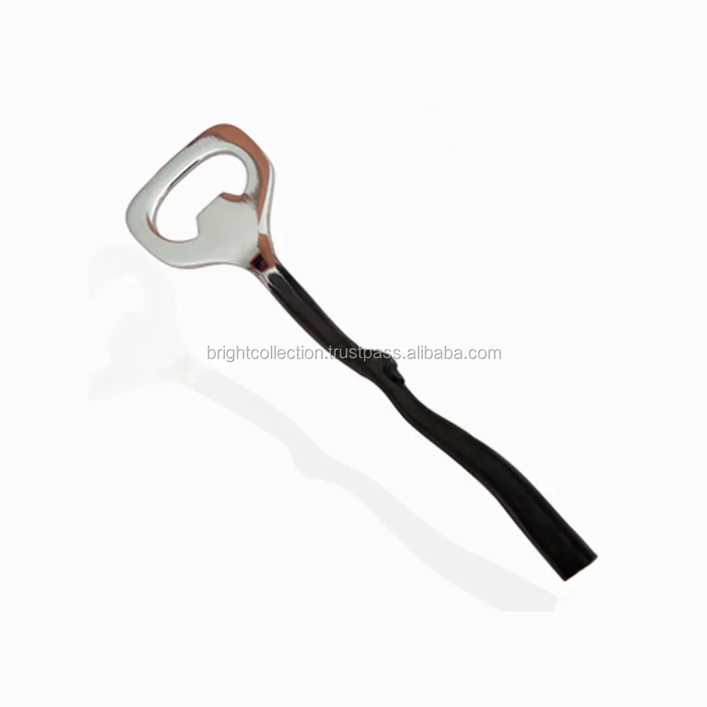 Zigzag Wrought Handle Beer Bottle Opener - Bright Collection