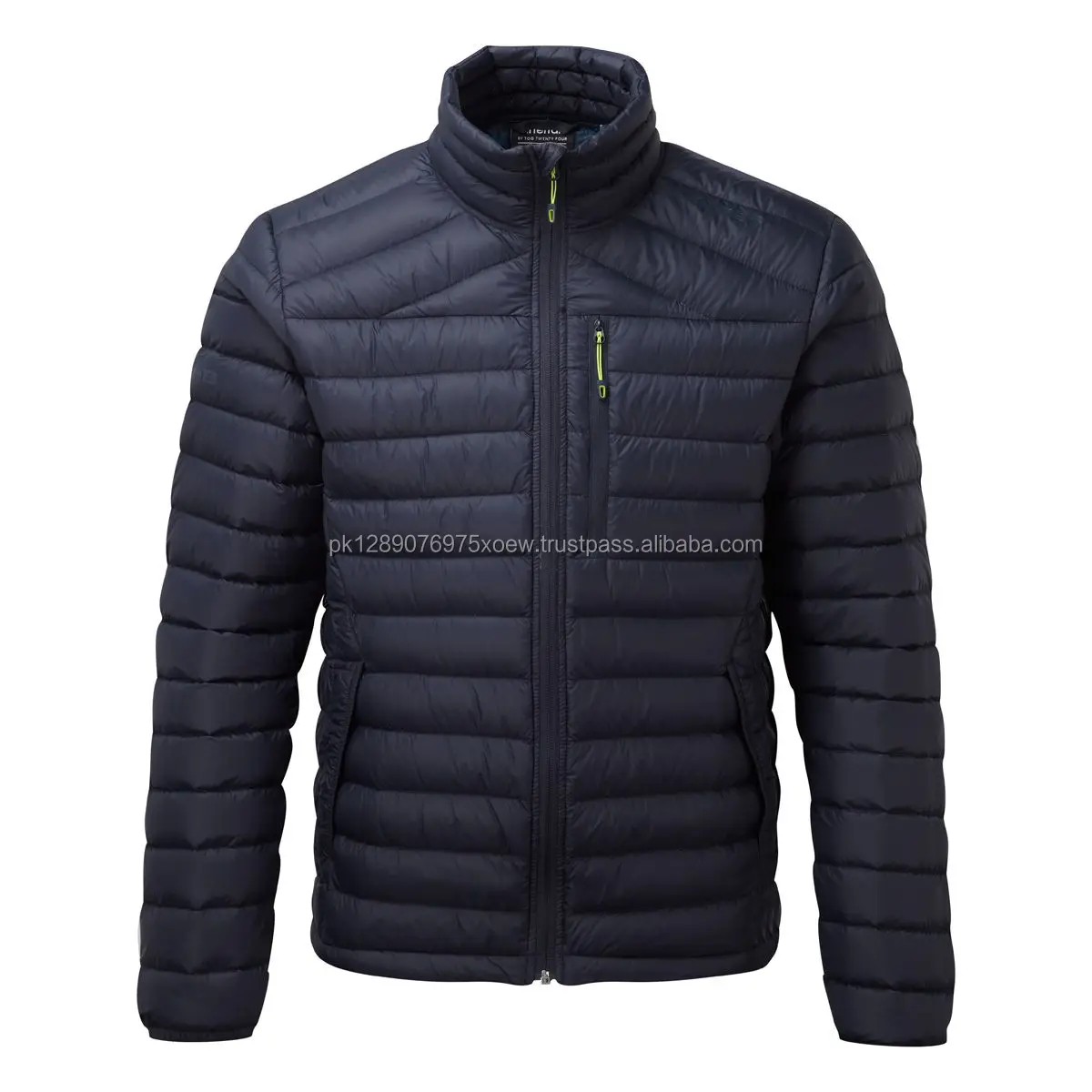 Mens Puffer Jacket with Fur Wolf Puffer down Filled Quilted Detachable ...