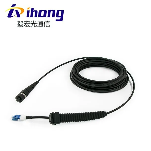 SM,8C,G657A,Armored Black TPU Cable,100-150M,LC/UPC-LCUPC harsh ...