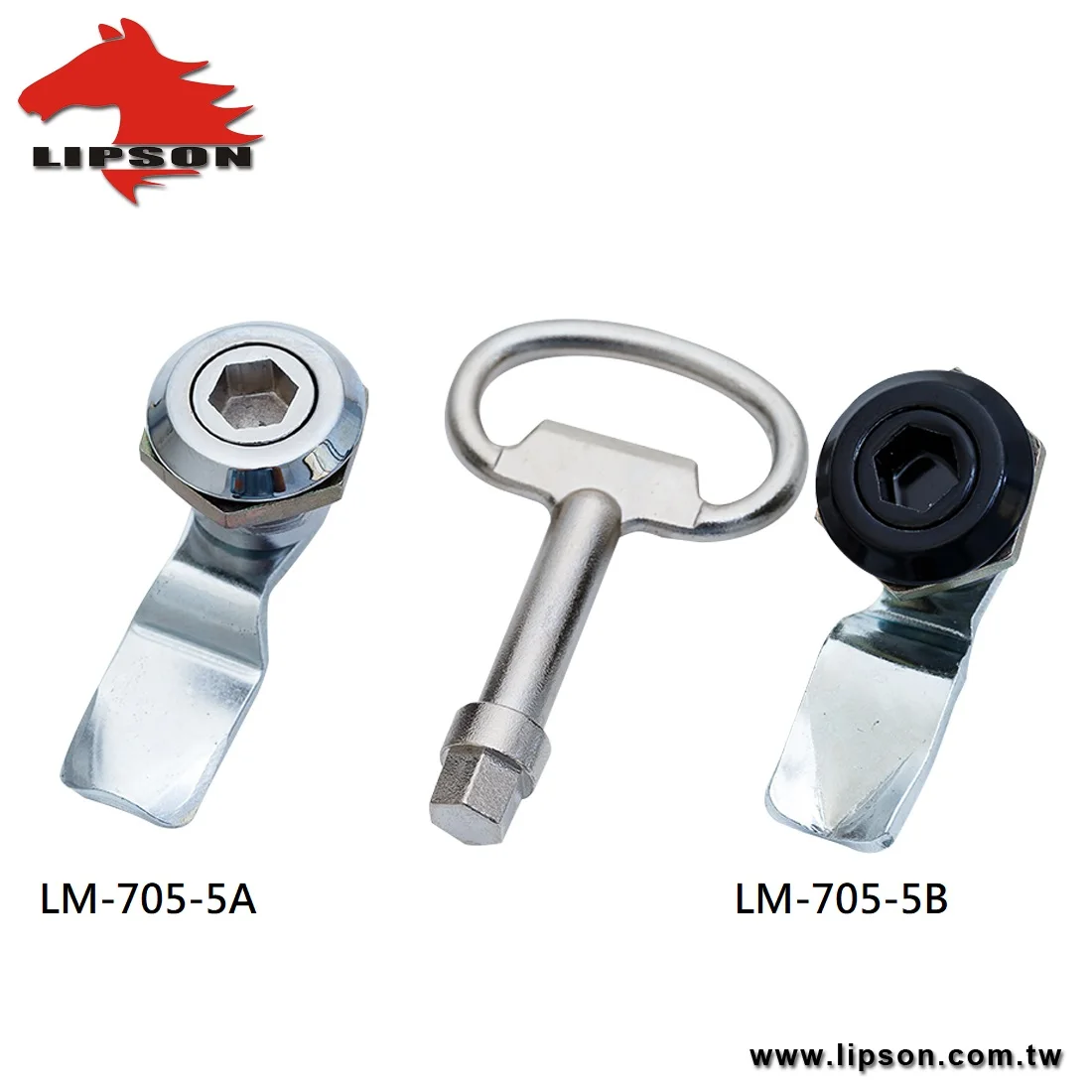 LM-705-5B Emka Style Cam Quarter Turn Latch - Secure & Durable
