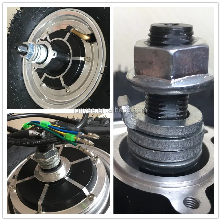 Brushless 13 Inch Electric Hub Motor 48V 1000W for Electric Bike ODM