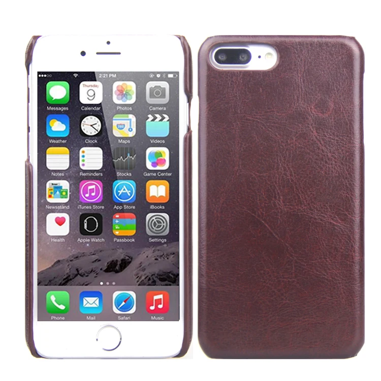 2017 Luxury Pu Leather Mobile Phone Back Cover Case For Iphone8 - Buy ...