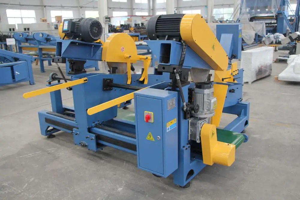 Qingdao Electric Double Ends Trim Saw For Making Wood Pallet - Buy ...