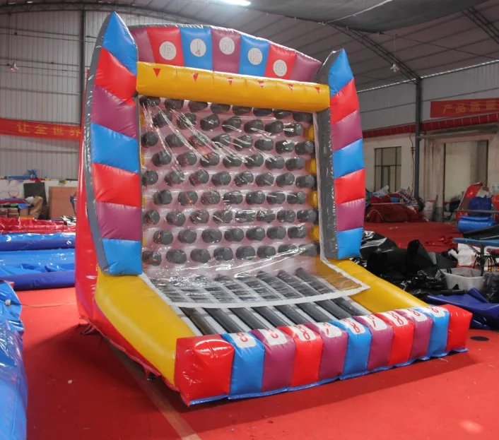 Factory Price Interactive Plinko Game Inflatable Plinko Sports Game For Sale,Giant Inflatable ...
