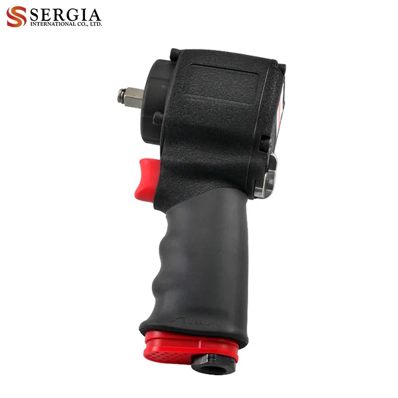 Taiwan 450ft-Lb 3/8" Stubby Pneumatic Air Impact Torque Wrenches