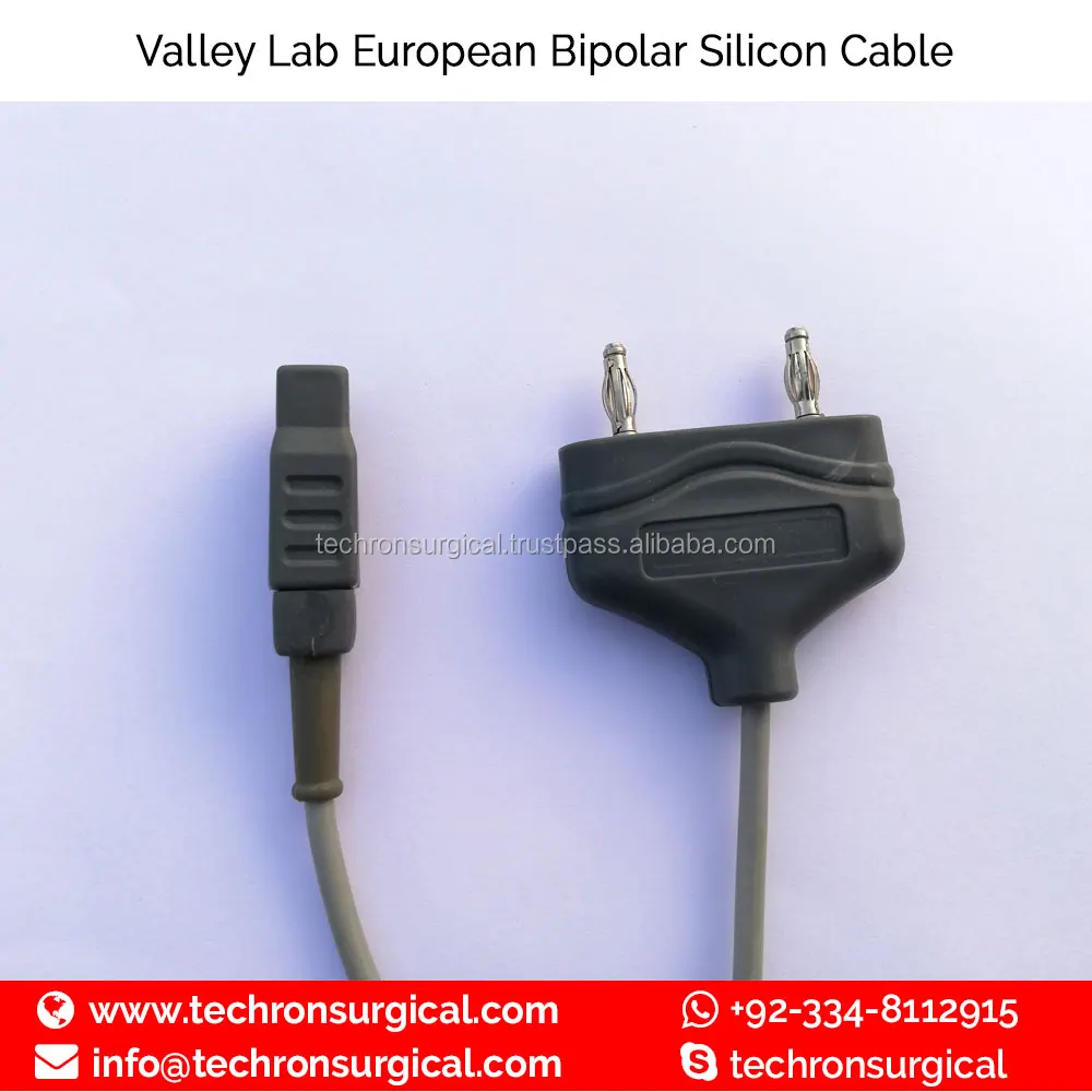 European Flat Plug Valley Lab Pins Reusable Electrosurgical Bipolar ...