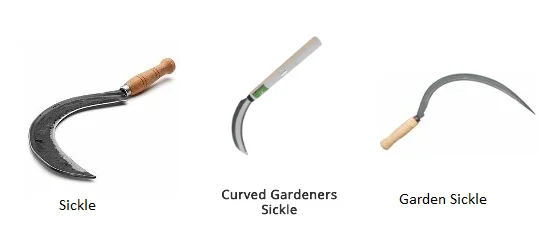 Curved Garden Sickle / Garden Sickle / High End Grass Sickle With Steel ...