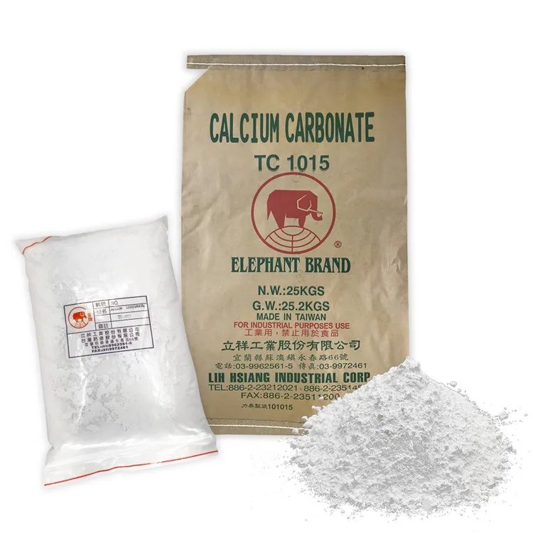 Heavy Coated Ground Calcium Carbonate 98% Purity Whiteness Caco3 Powder ...