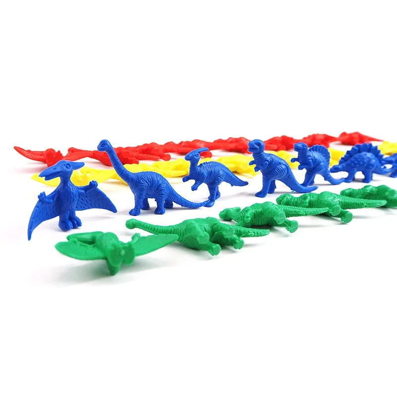 2019 Small Dinosaur Counter Plastic 8 Shape 128pcs A Set 4 Colors For Kids Playing Toy - Buy ...