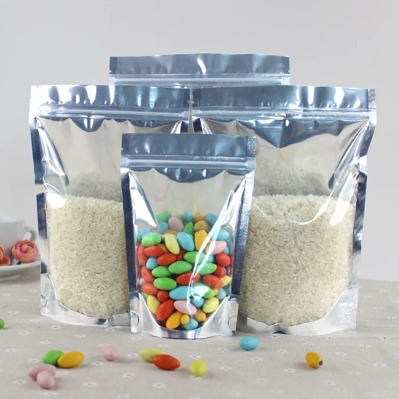 Laminated Zipper Stand Up / Zip Lock Plastic Food/ Zip Lock Packaging ...