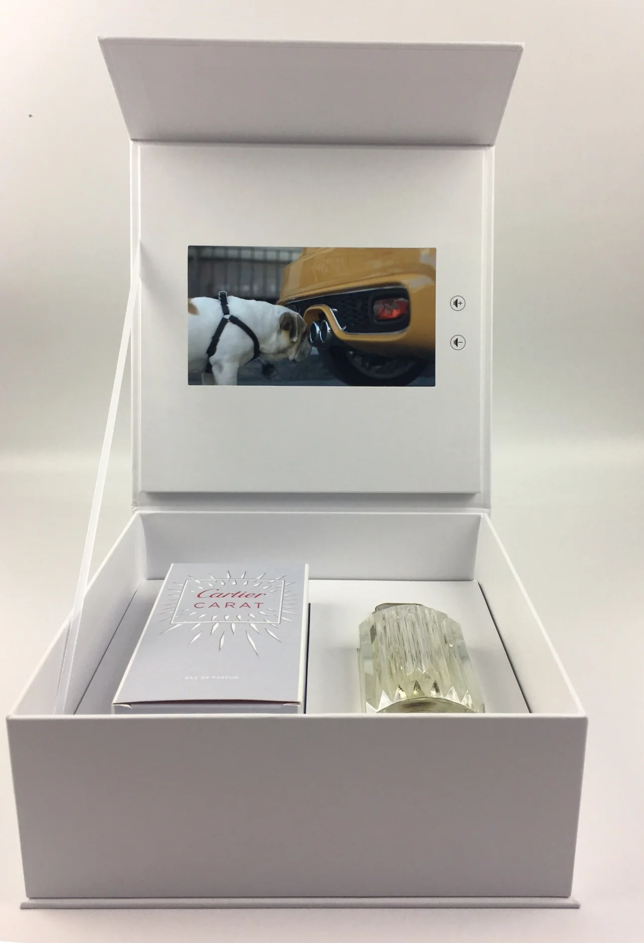 Full Printed Cardboard Luxury Marketing Gift Box With 7 Inches Lcd ...