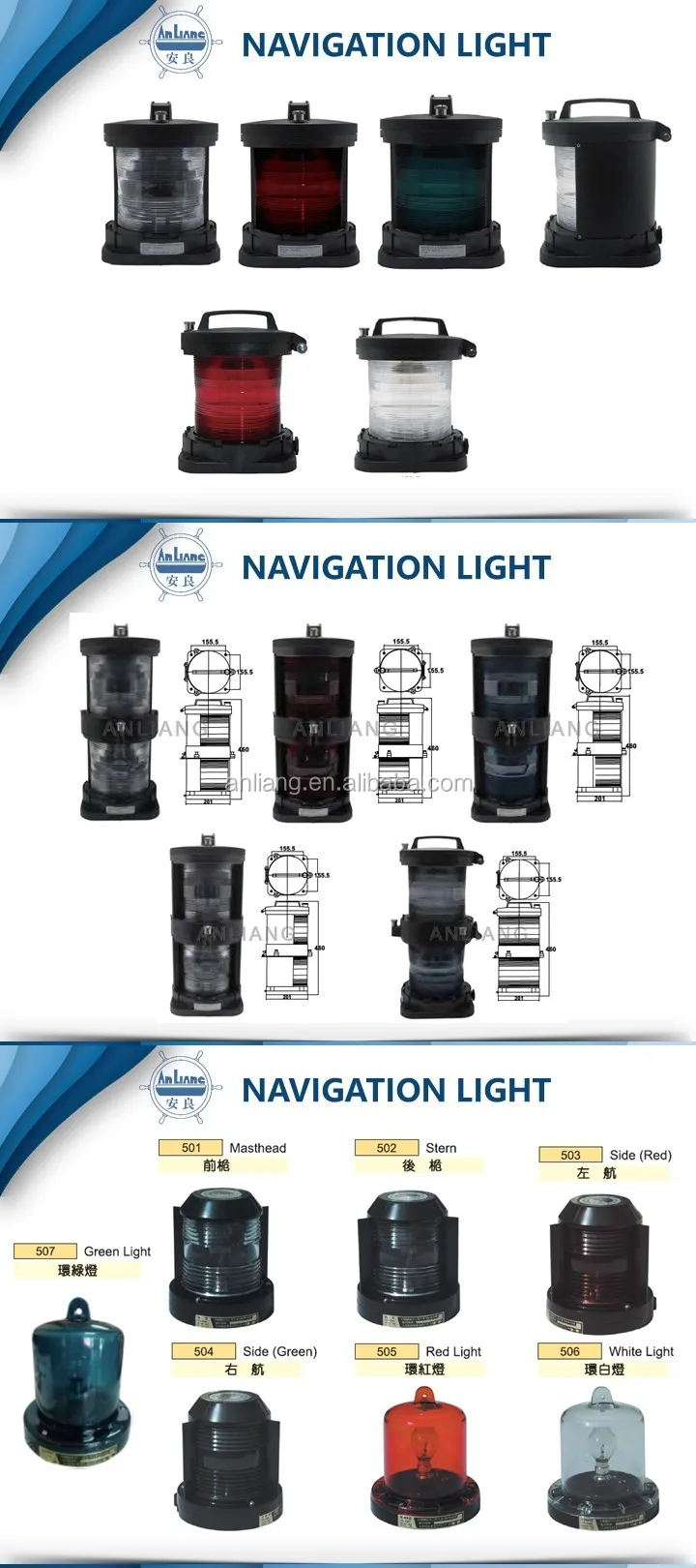 Marine Yacht Boat Led Navigation Light - Buy Light,Navigation Light ...