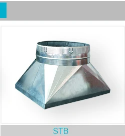 HVAC Transition Galvanized Steel Plenum Box - Modern & Durable