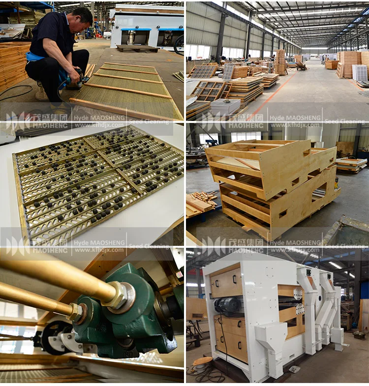 5X-12 Air Screener Quinoa Rye Spelt Wheat Grain Seed Cleaner