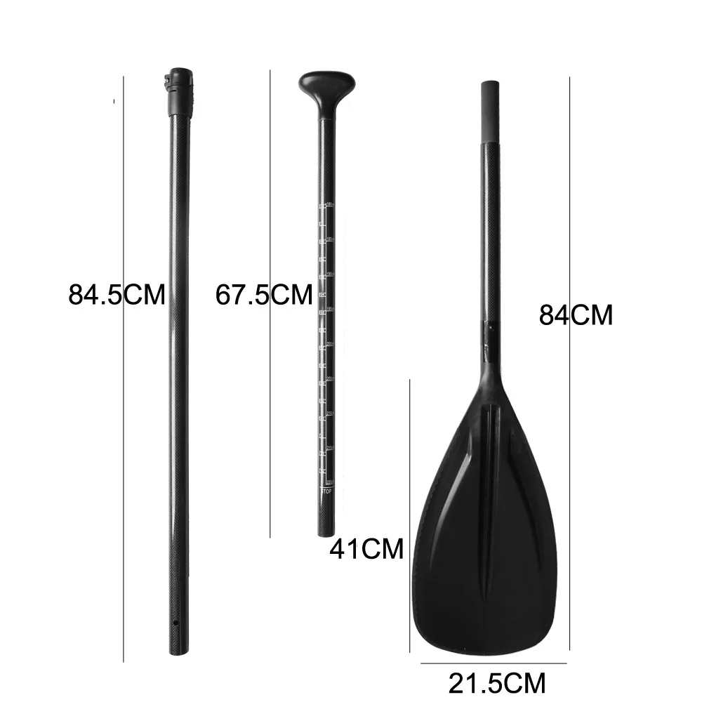 Sup072 Adjustable 3-piece Paddle Kayak Sup Paddleboard Carbon Fiber ...