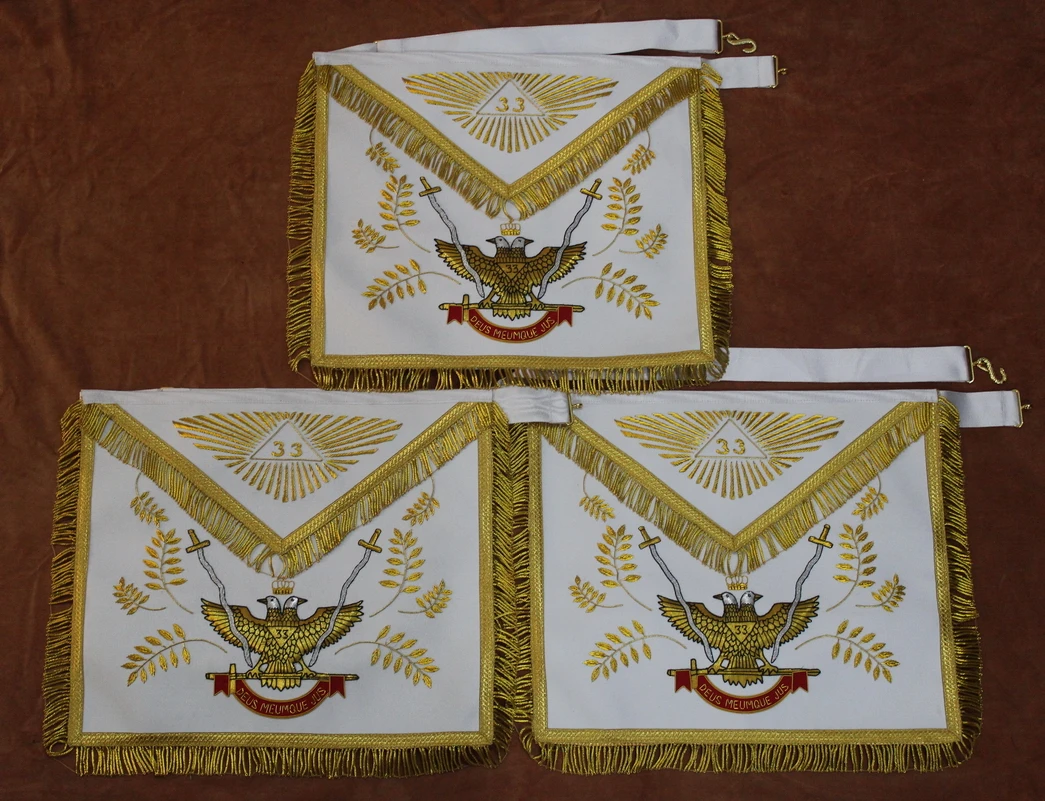 York Rite & Scottish Rite Masonic Regalia - Handmade Aprons