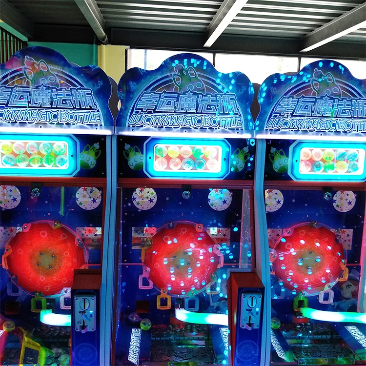 Singapore Factory Kids Coin Operated Amusement Park Coin Pusher Arcade ...