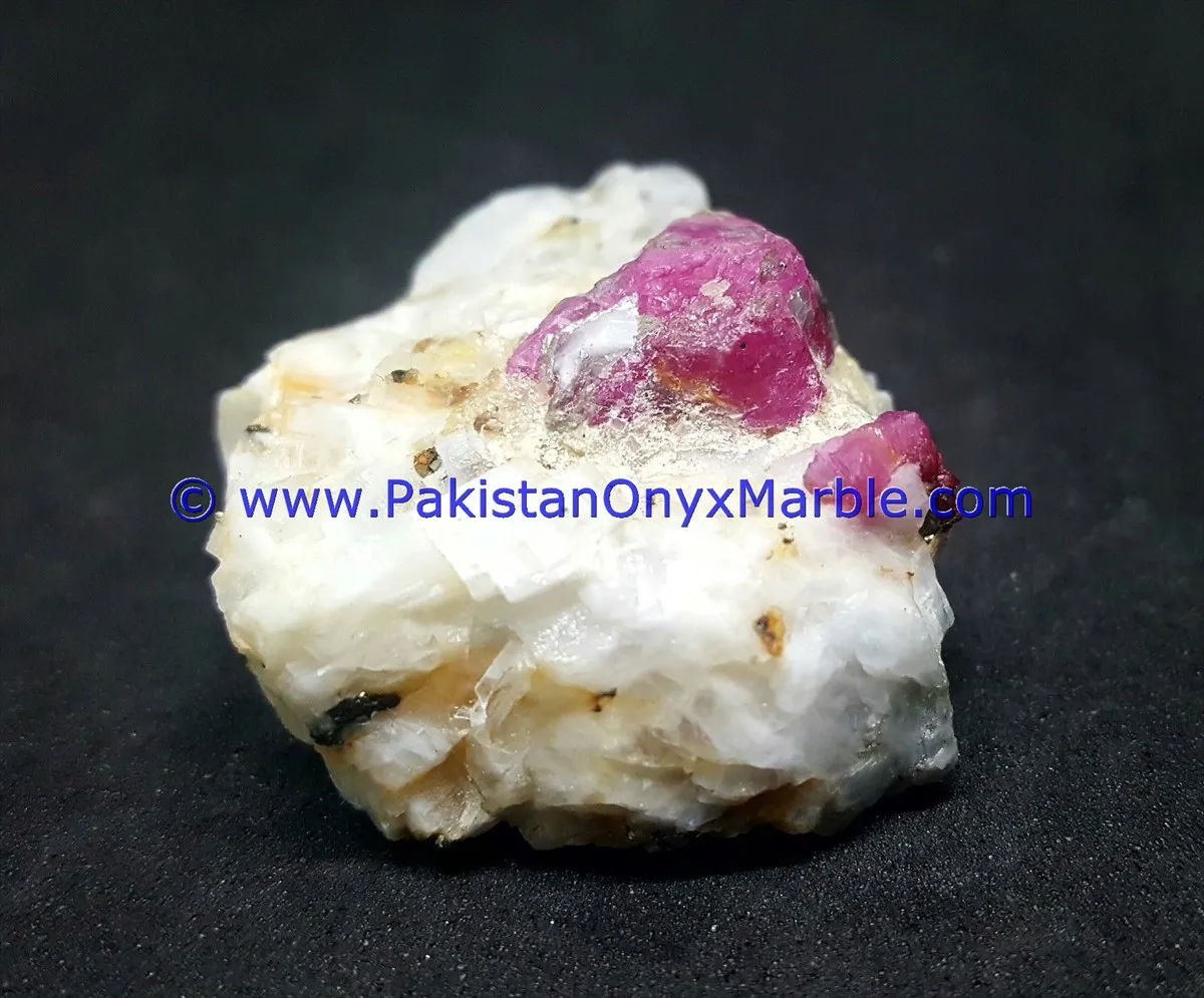 Crystal Mineral Pakistan Ruby Specimens from Hunza Kashmir Mine Pakistan