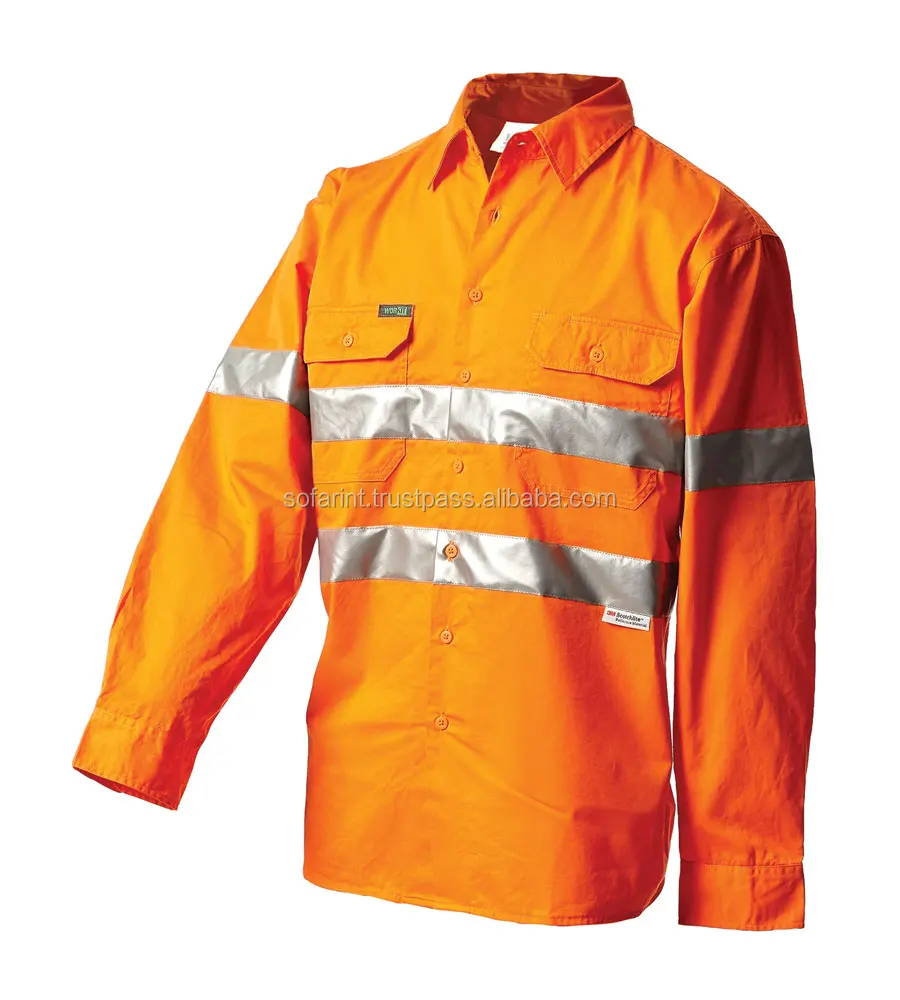 Reflective Carpenter Uniform Jumpsuit Workwear Overall