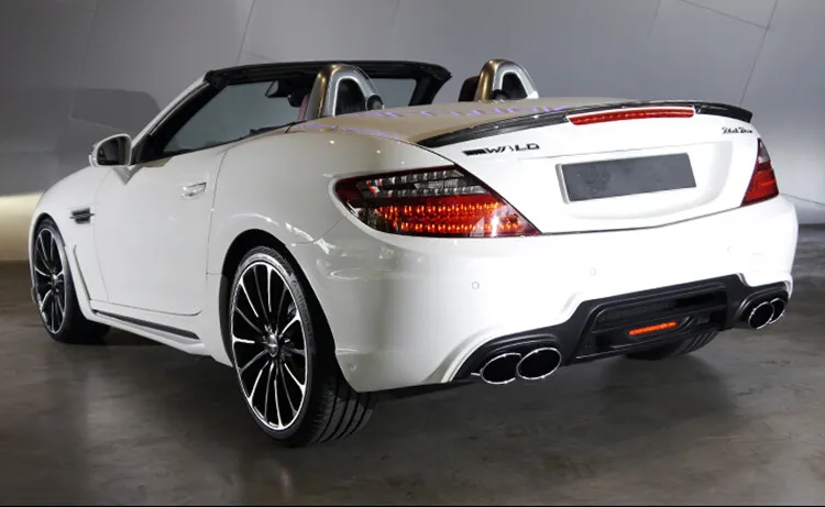 Body Kit For Slk-class R172 W- Style 2011year Frp Front Bumper Rear ...