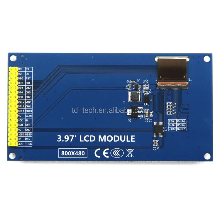 Taidacent 16 Bit Parallel Interface Rgb 65k Color 800x480 Resolution ...
