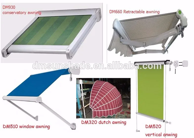Aluminum Awning Parts / Awning Components / Awning Accessories Gear ...