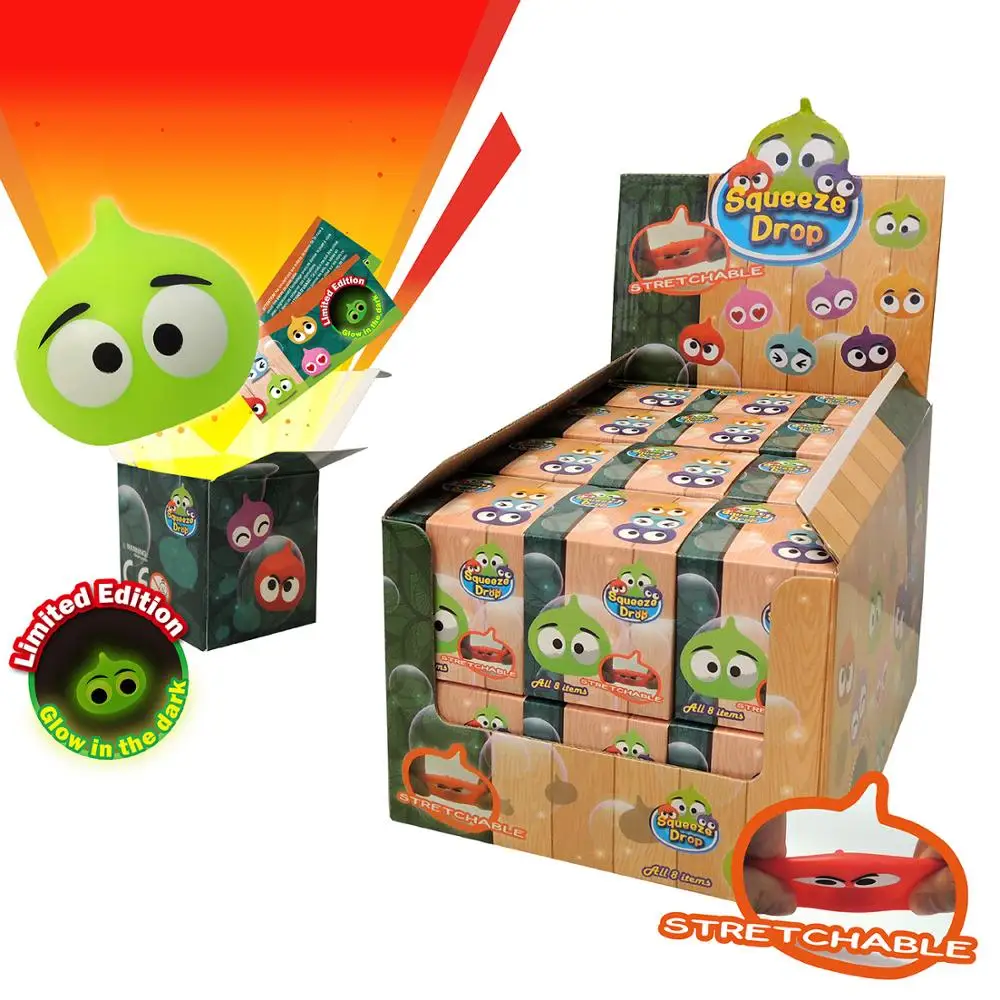 24 Pcs/ Display Box Cute Squishy Japanese Small Blind Box Bag Capsule ...