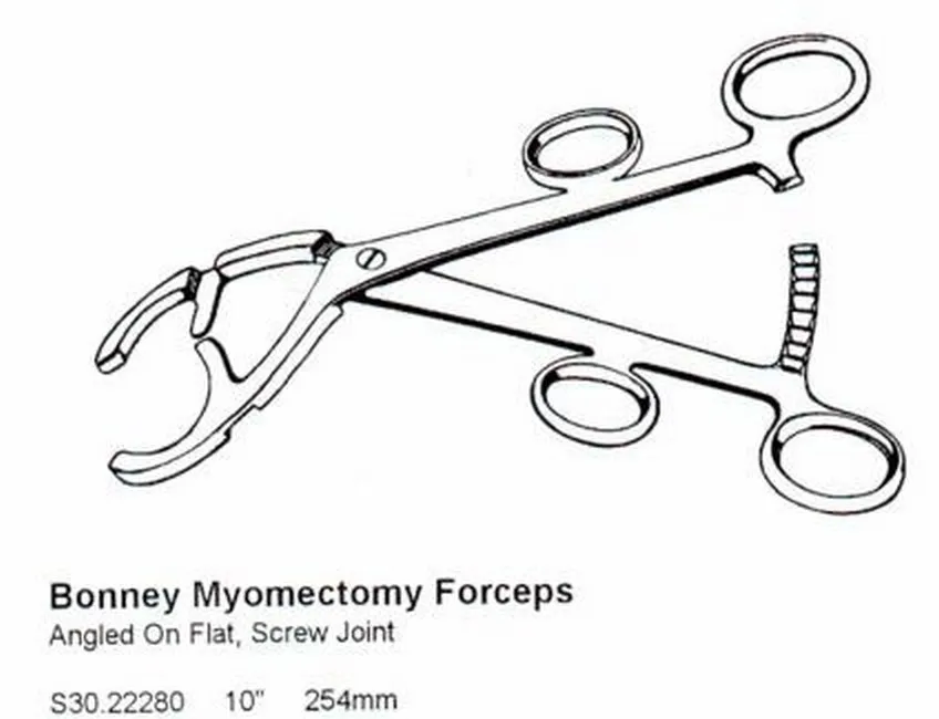 Bonney's Hysterectomy Clamp Forceps German Quality Mahersi| Alibaba.com