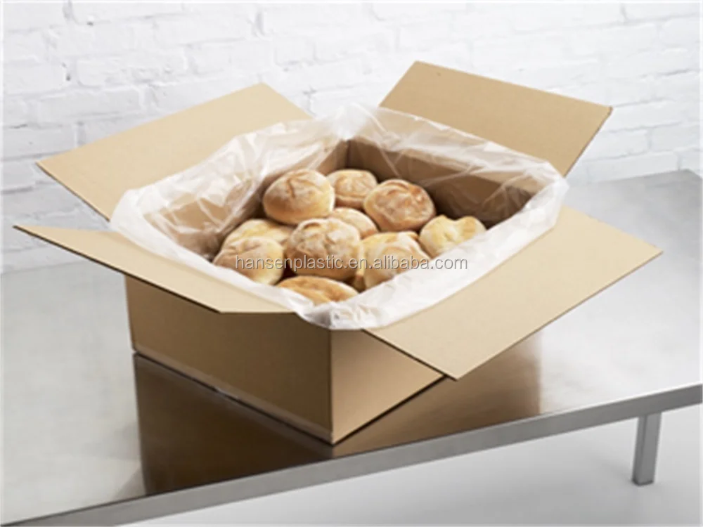 Wholesale Custom Plastic Pe Box Liner Bag For Food Packaging - Buy Box ...