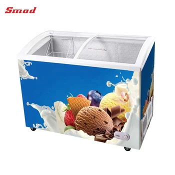 Mini Portable Display Chest Freezers Used For Ice Cream - Buy Display ...