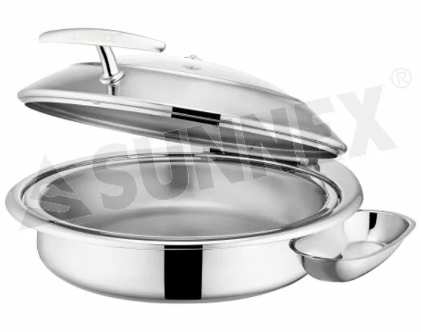 Sunnex Promotional Durable Highly Polished Stainless Steel Square Half ...