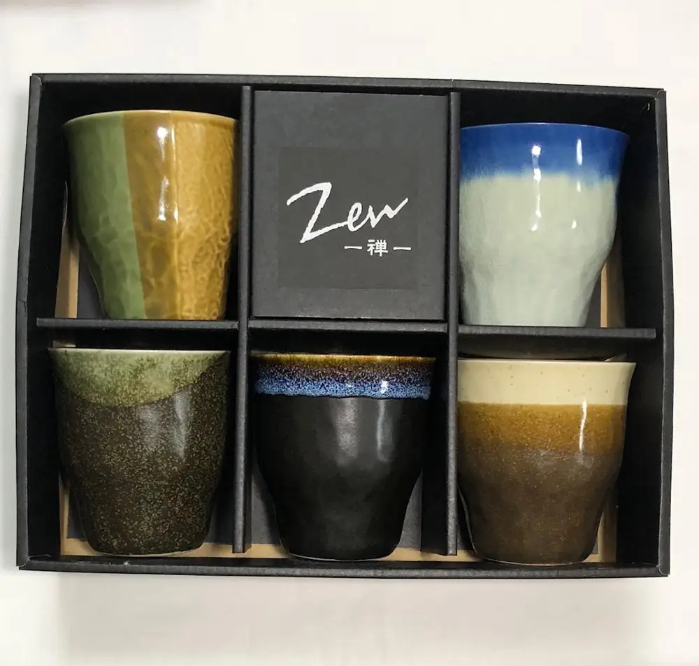 Japanese Traditional Coffee Ceramic Mugs - Perfect Gifts