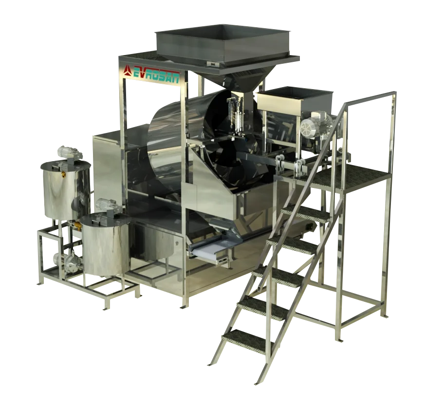 Automatic Nuts Salting Machine / Evro 507 Ato - Buy Peanut Salting ...