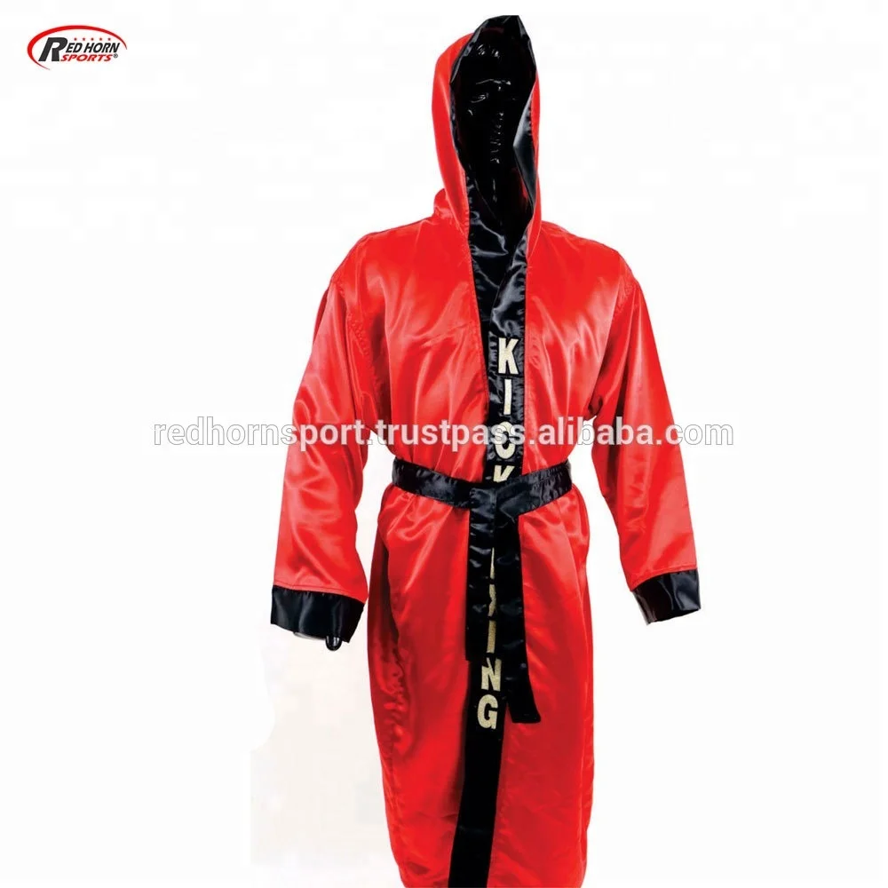 OEM High Quality Satin Boxing Robe,Sublimated, Embroidery Boxing Satin ...