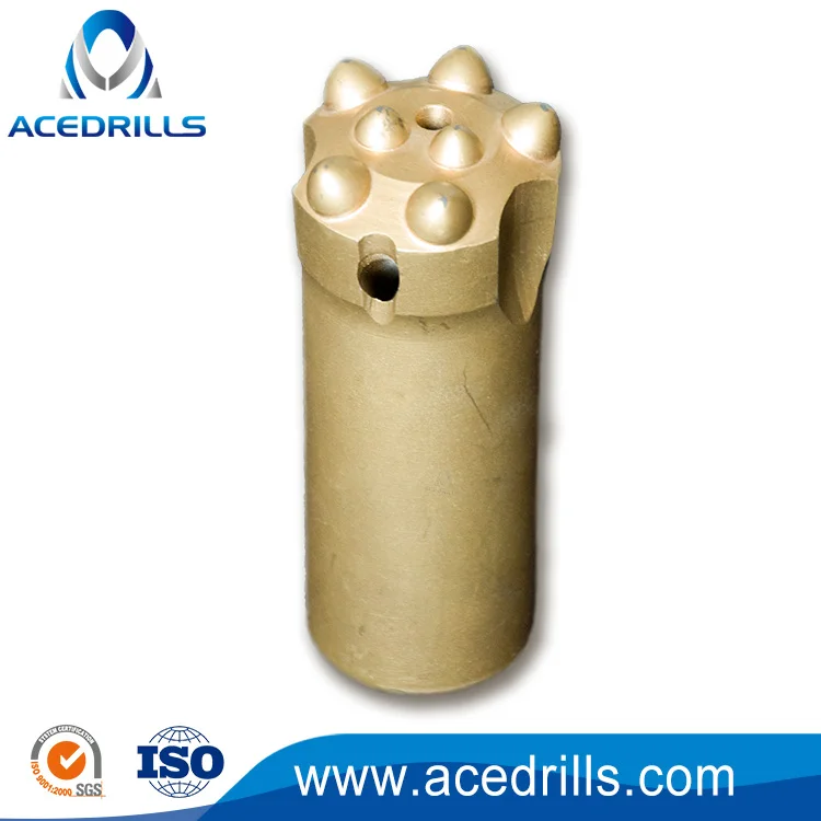 32 34 36 38 40 42mm Stone Drilling Taper Shank Rock Drill Jack Hammer ...