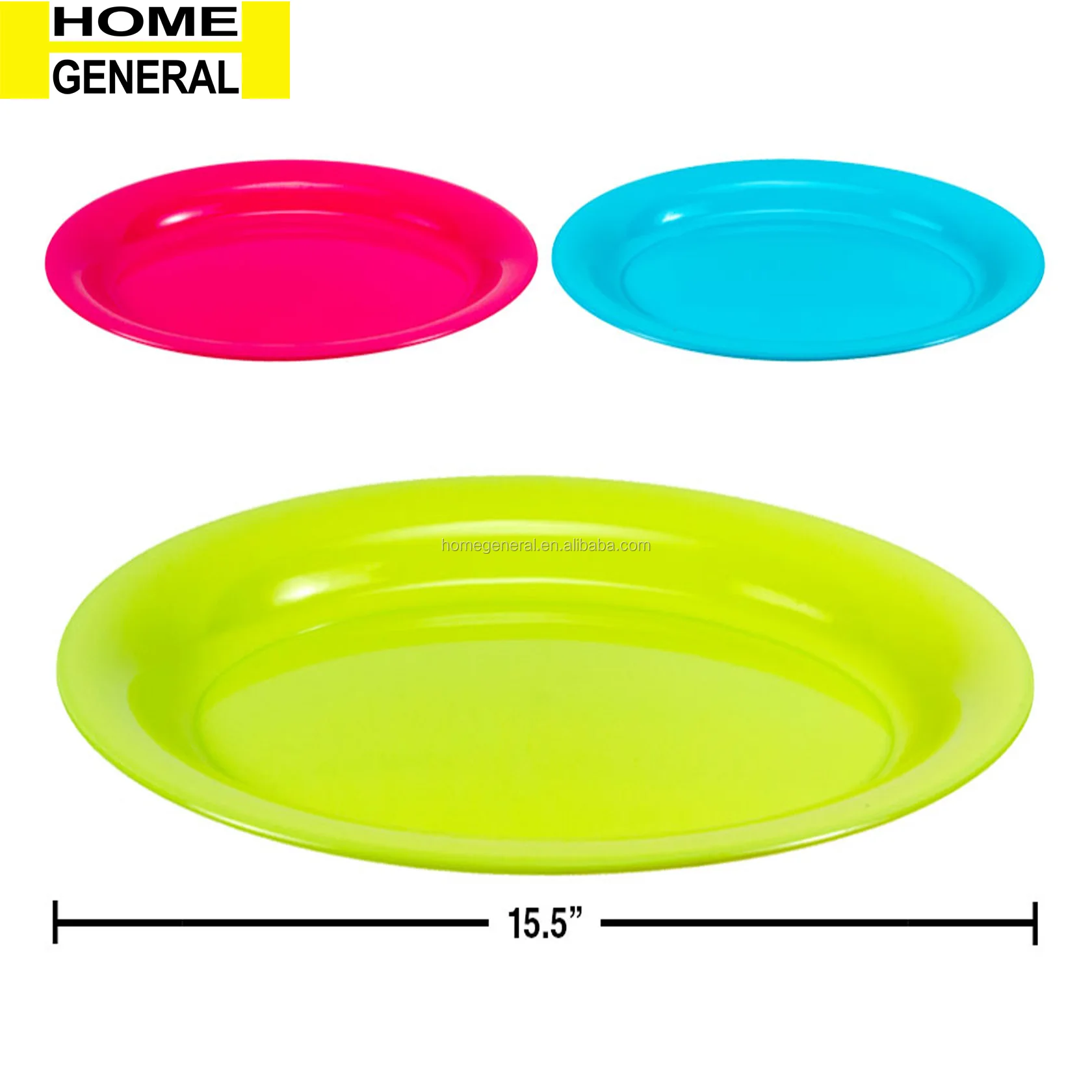 Kitchen General Medium Oval Plastic Platter Food Plastic Platter - Buy ...