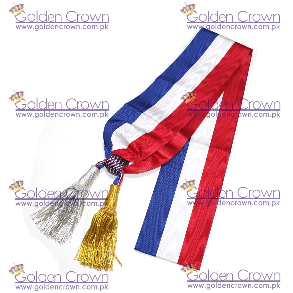 Echarpe Tricolore Prestige - Customizable Sash for Mayor