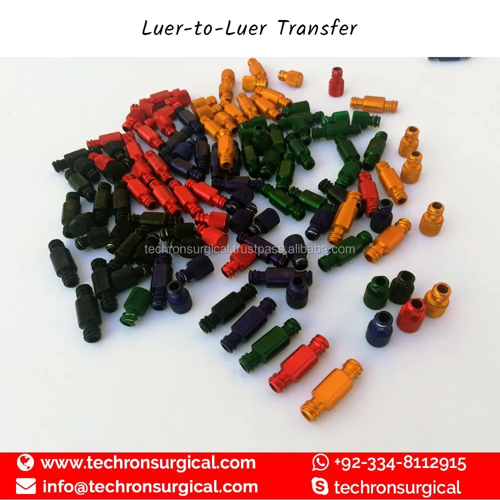 Luer Lock To Luer Lock Connectors - Buy Luer To Luer Transfer Adopter 1 ...