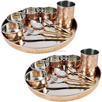 Copper Style Dinner Set,Indian Copper Tableware - Buy Indian Restaurant ...